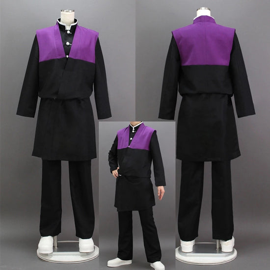 Demon Slayer: Genya Shinazugawa Cosplay Costume – Anime Cosplay Australia